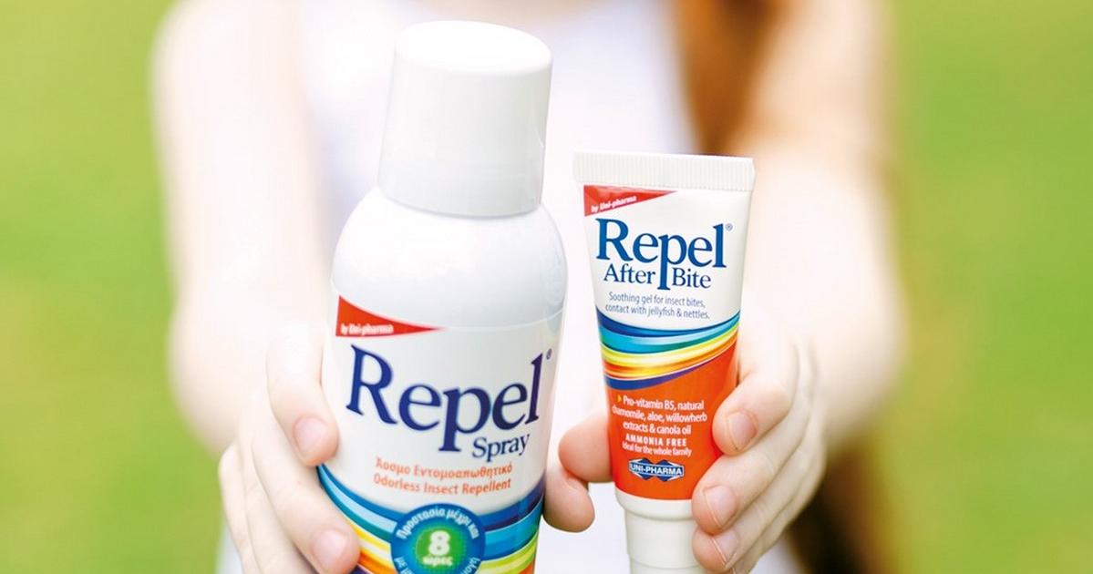 Κρατήστε μακριά κουνούπια και έντομα με Repel® Spray και... let the ...