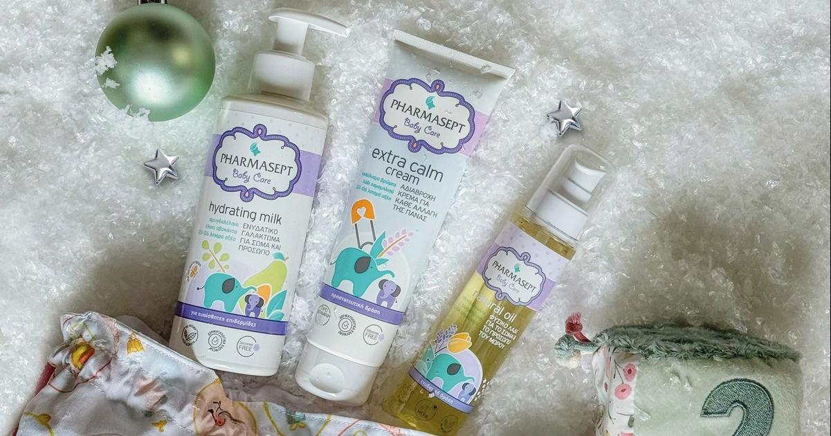 Η σειρά Baby Care της Pharmasept προσφέρει στο μωρό μας φροντίδα απαλή ...